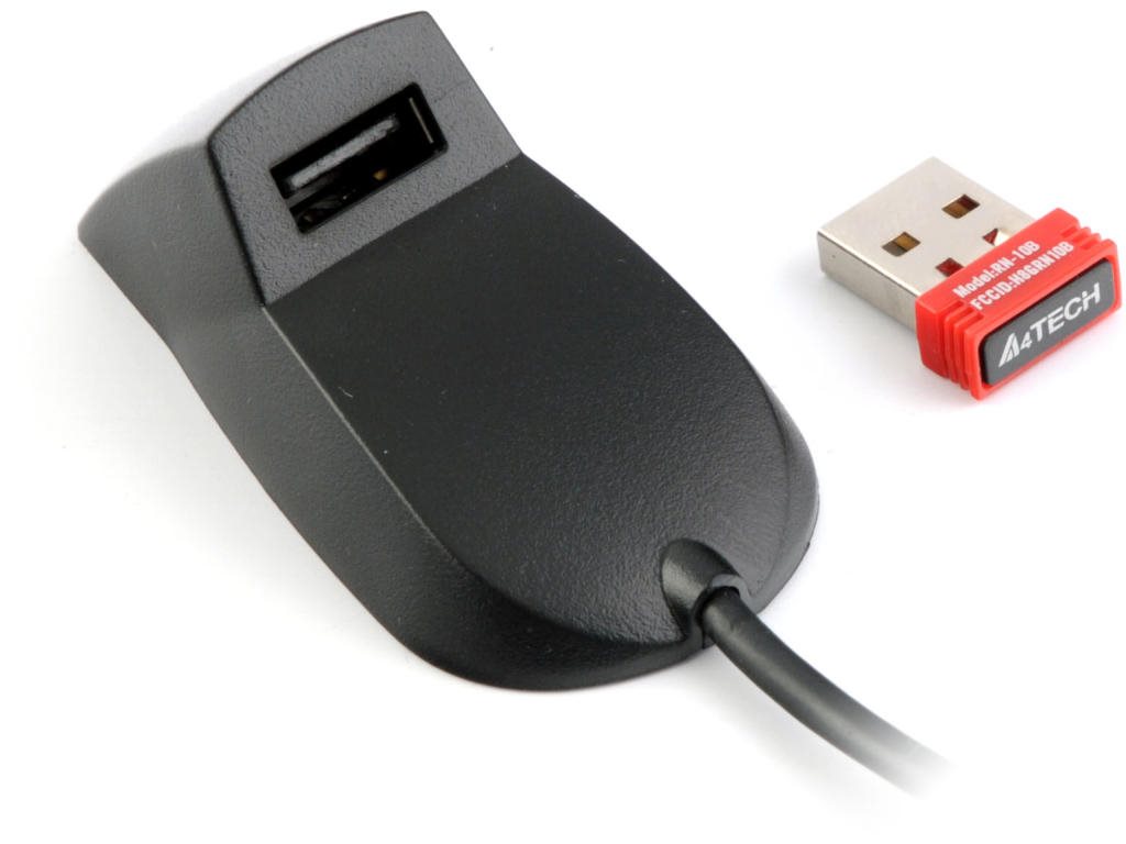 A4tech 9300F set bezdr. kláv. + bezdr. optická myš,CZ/US, USB ...