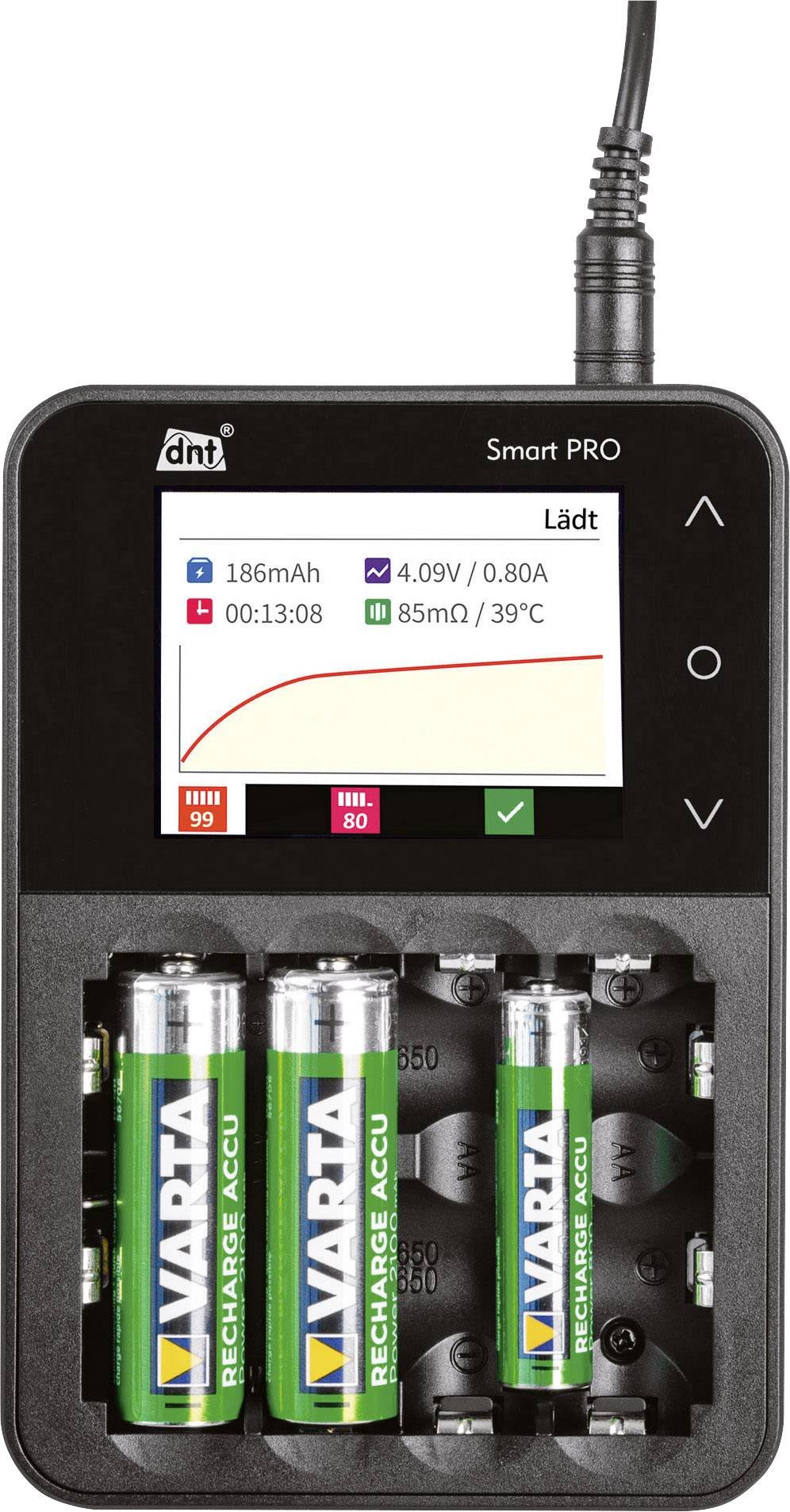dnt Smart PRO nabíječka akumulátorů NiCd, NiMH, NiZn, Li-Ion, LiHV , Li ...