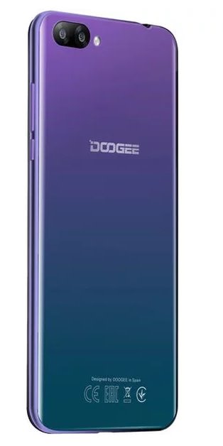 Doogee Y7 Plus DualSIM gsm tel. 6+64 Aurora Blue (DGE000355) | TSBOHEMIA.CZ