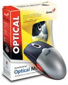 GENIUS myš Netscroll EYE optical silver PS2 (31010080100) | TSBOHEMIA.CZ