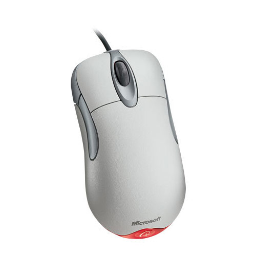 Microsoft myš IntelliMouse Optical, white, PS2/USB, OEM (D58-00041 ...