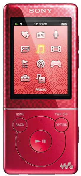 SONY MP4 NWZE474R (NWZE474R.CEW) | TSBOHEMIA.CZ